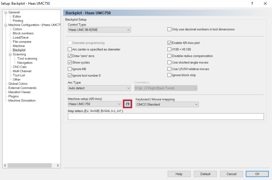 Machine Configuration Editor